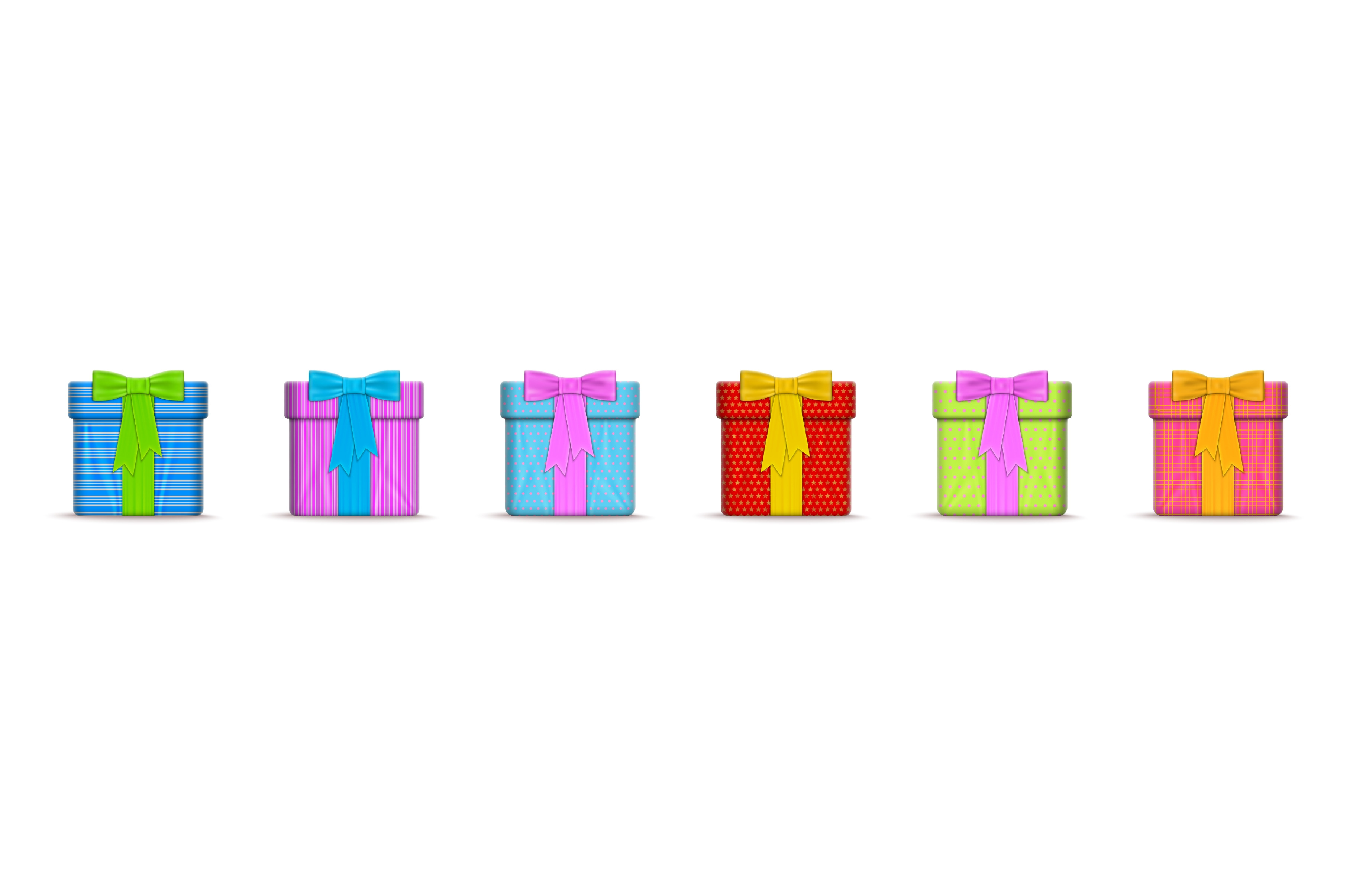 Gift Box Set, an Object Graphic by AndriiStore
