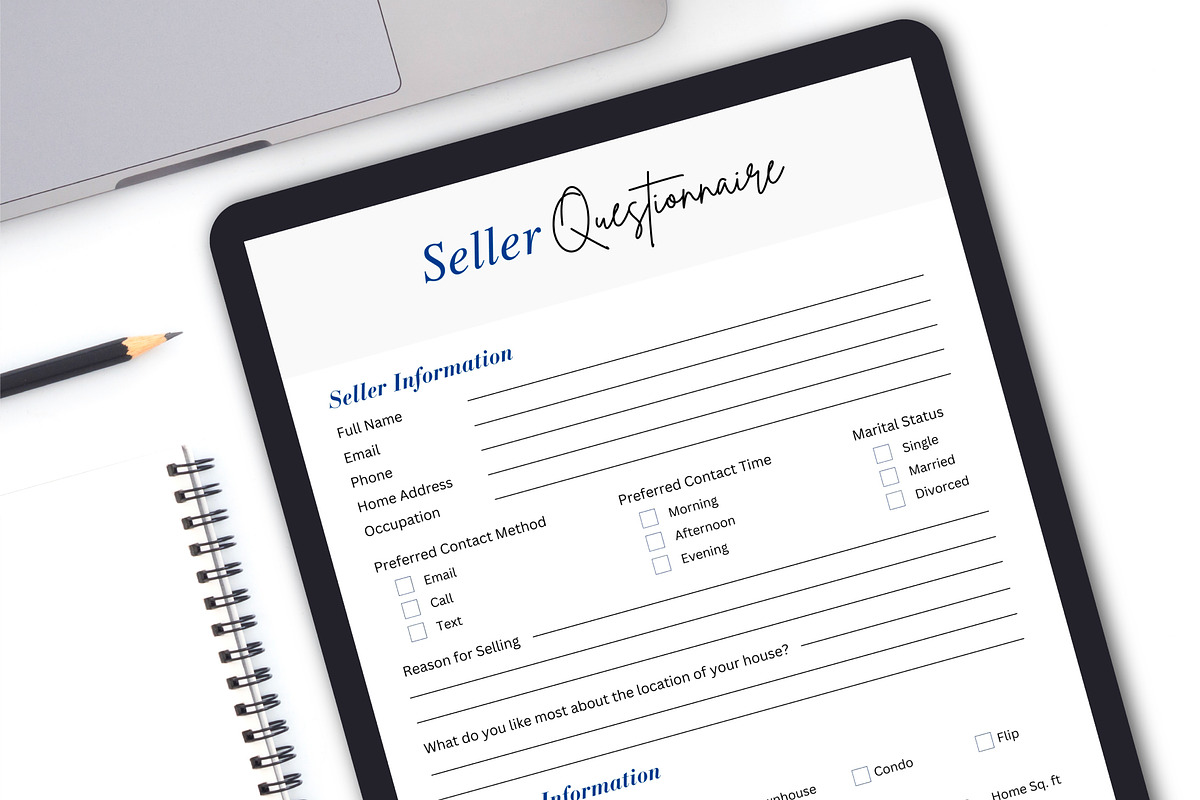 Real Estate Buyer & Seller Guide, a Marketing Template by ChicGraphix ...