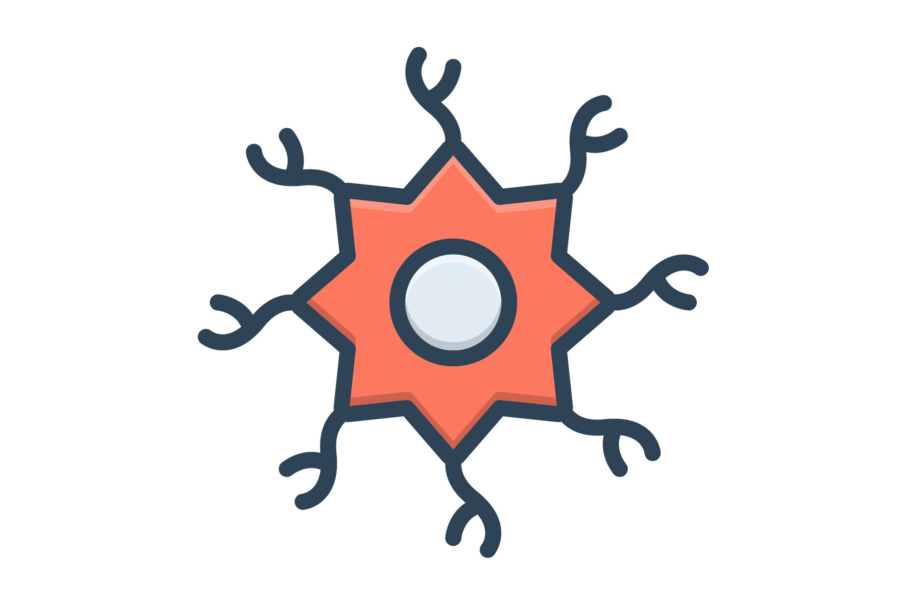 Receptors anatomy color icon | Icons ~ Creative Market