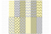 Chevron Digital Papers Pack, an Illustration by SA ClipArt | Creative ...