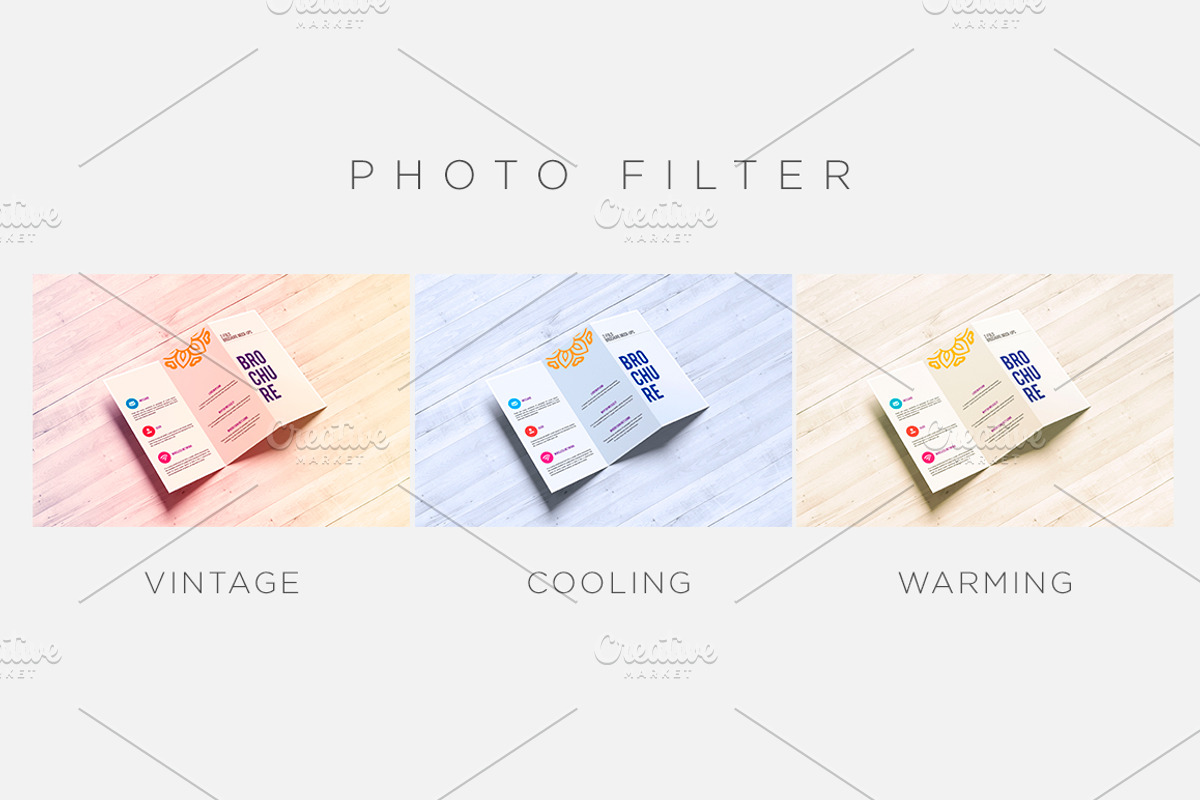A4 Z-Fold Brochure Mock-Up, a Print Template by AlkStudio