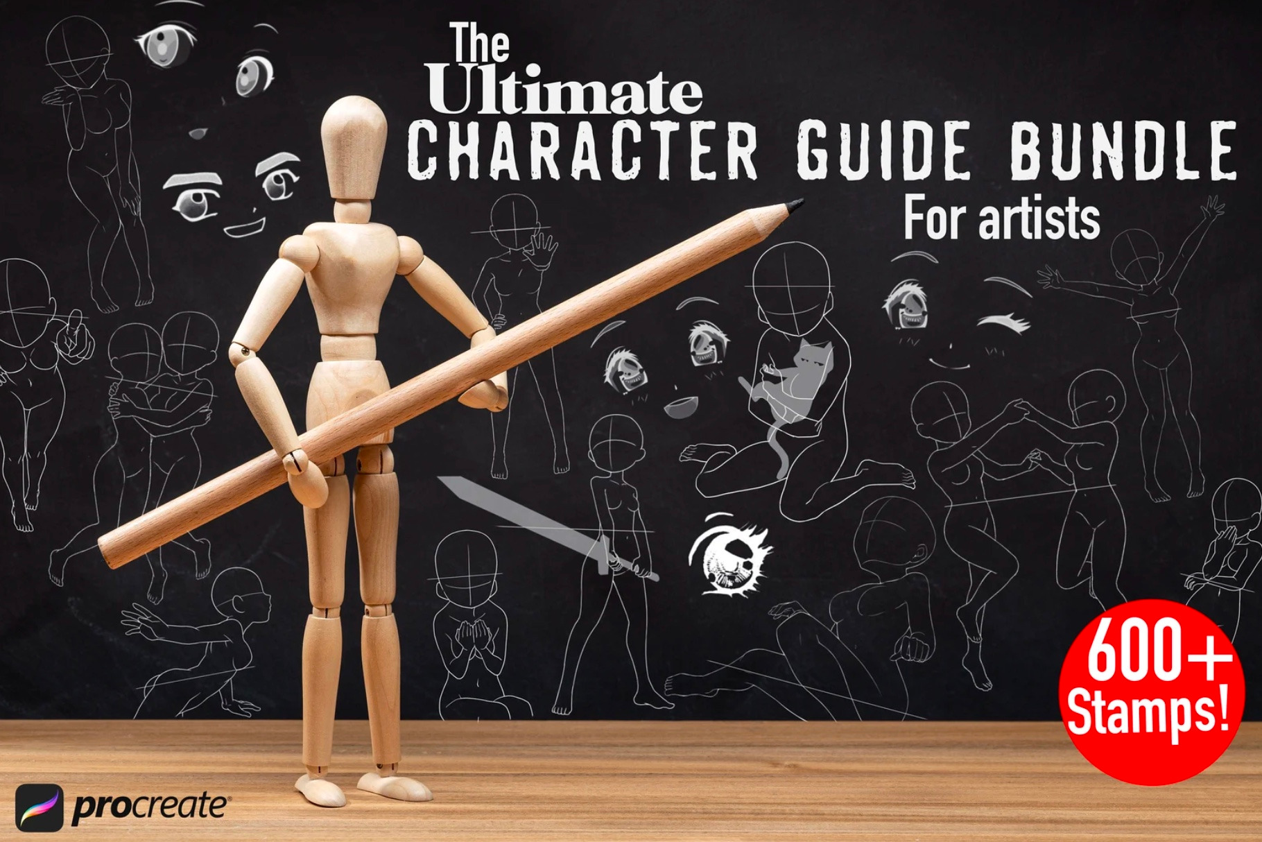 Procreate / 600+ bases creative set, a Brushes & More by Studio.Valhalla