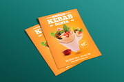 Doner Kebab Flyer, a Flyer Template by Rafoz | Creative Market