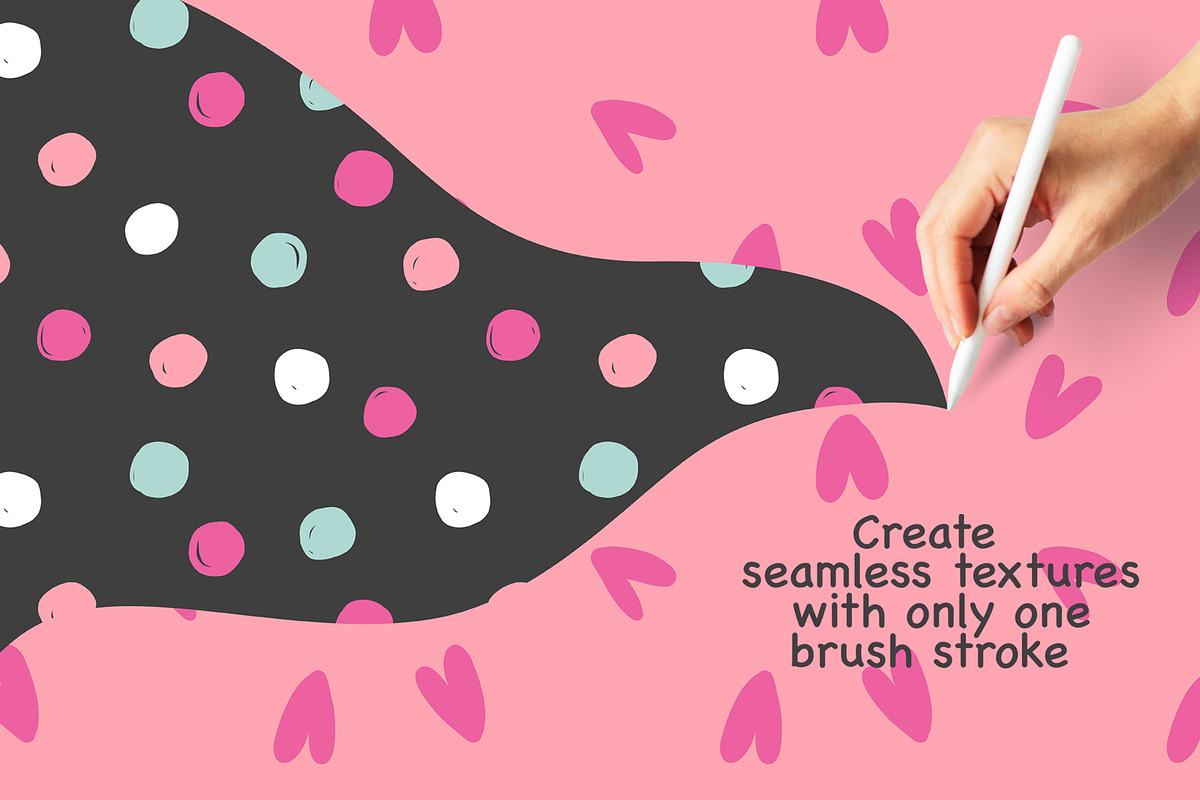 18 Cute Pattern Brushes for Procreate