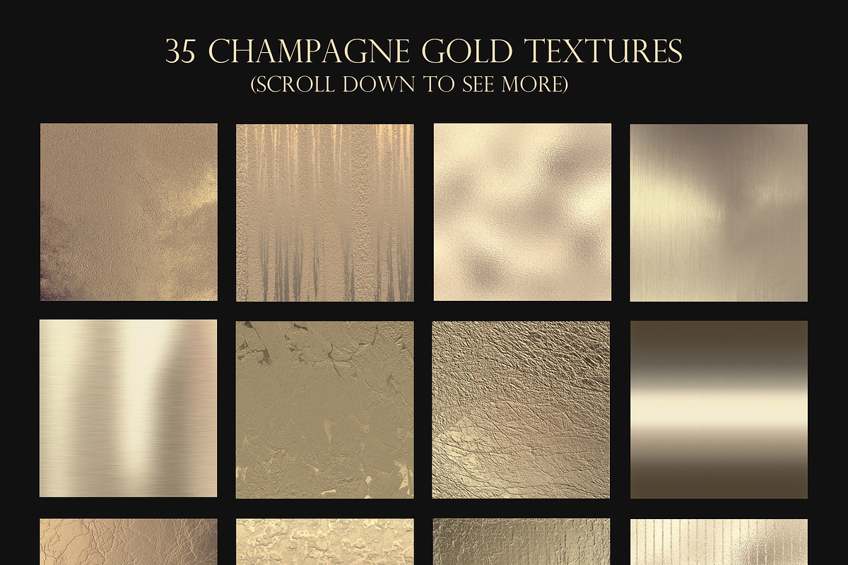 Metallic textures bundle, a Texture Graphic by Paper Farms