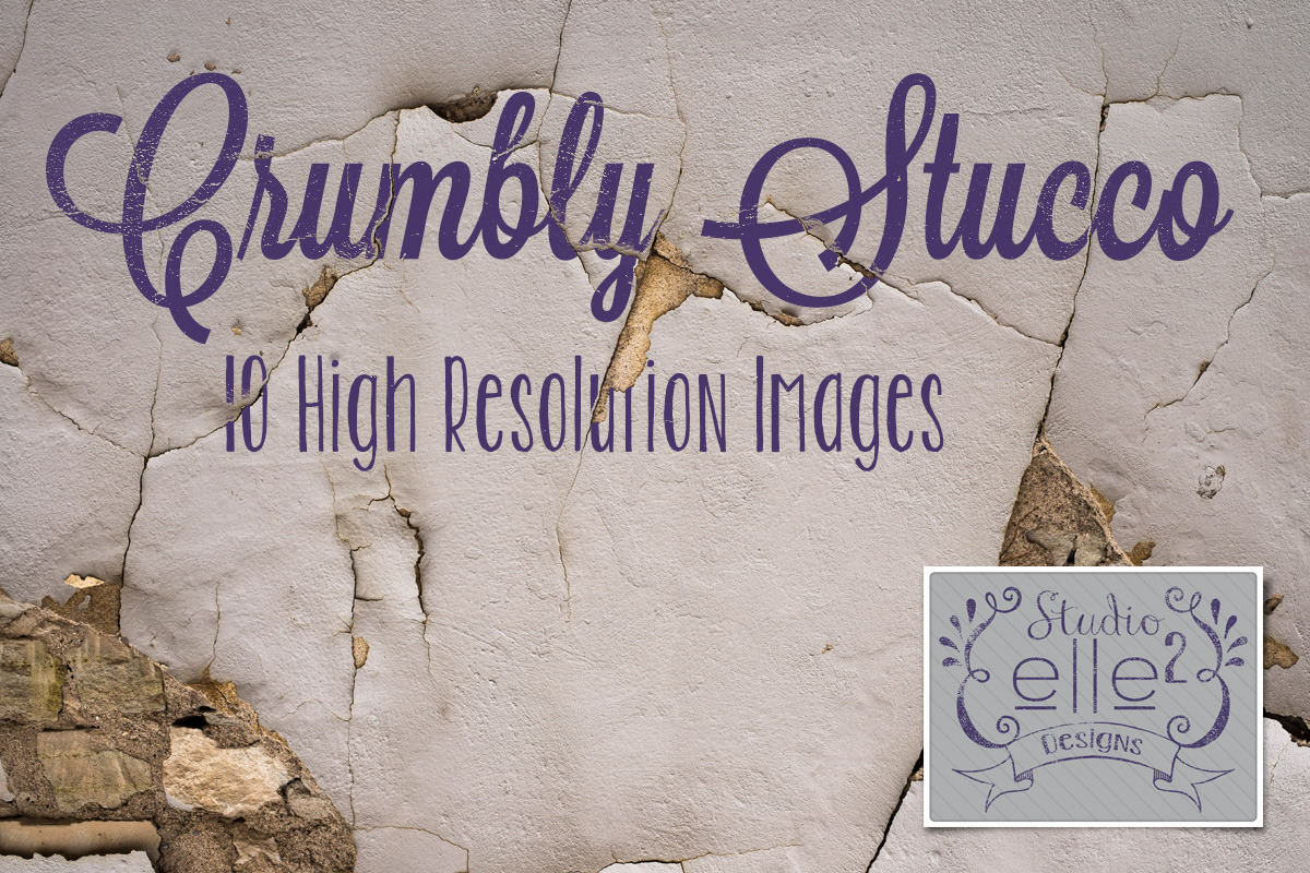 Crumbly Stucco Vol. #1, a Texture Graphic by Studio Elle Squared