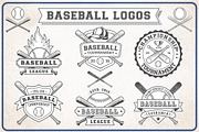 Vector Editable Baseball Logos, a Sport Illustration by Pingebat
