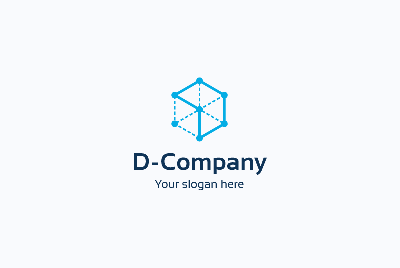 D company logo, a Branding & Logo Template by Vitalliy