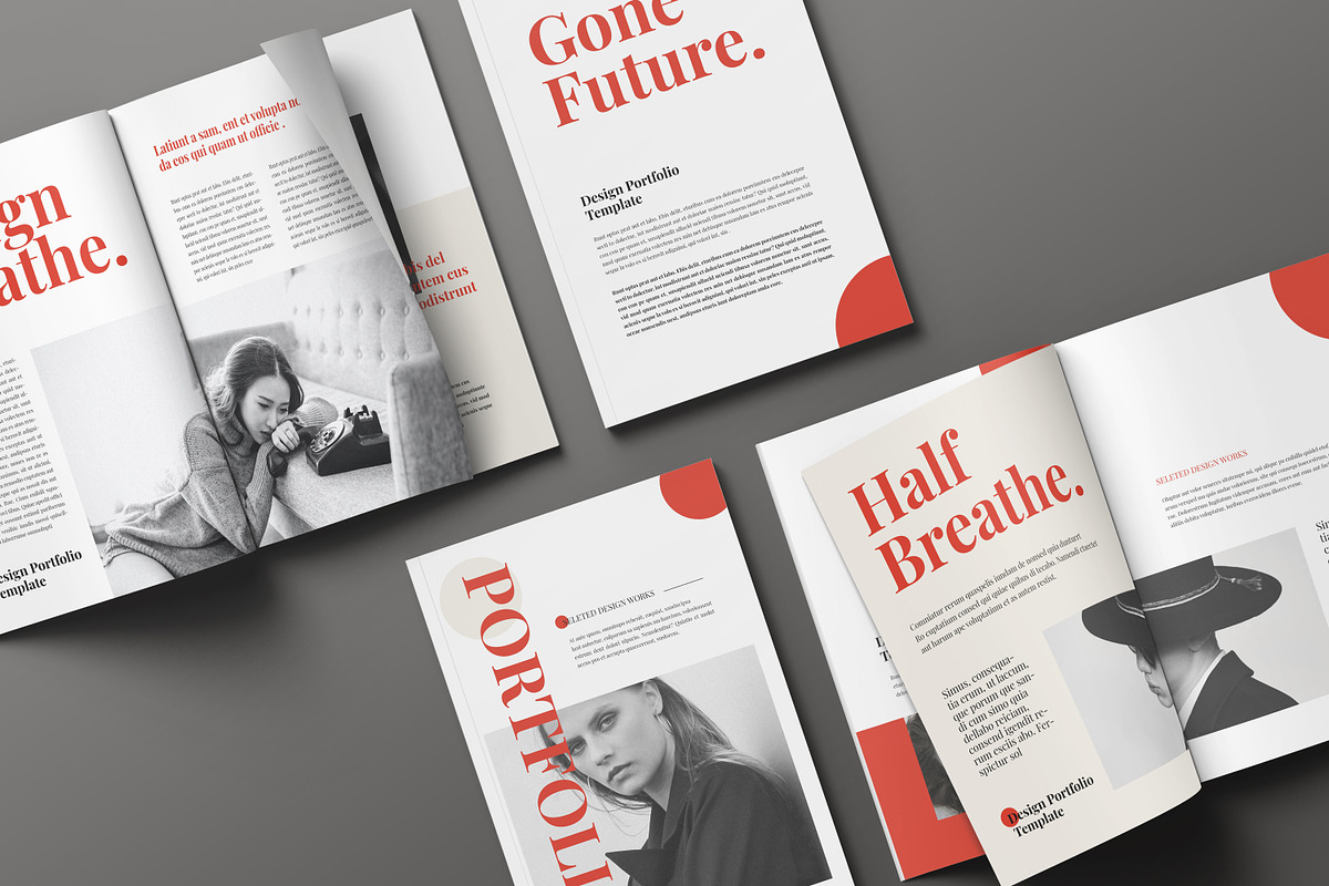 Work Portfolio Template, a Templates & Theme by evgenystudio | Creative ...