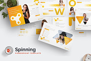Spinning - Powerpoint Template, a Presentation Template by AQR Studio