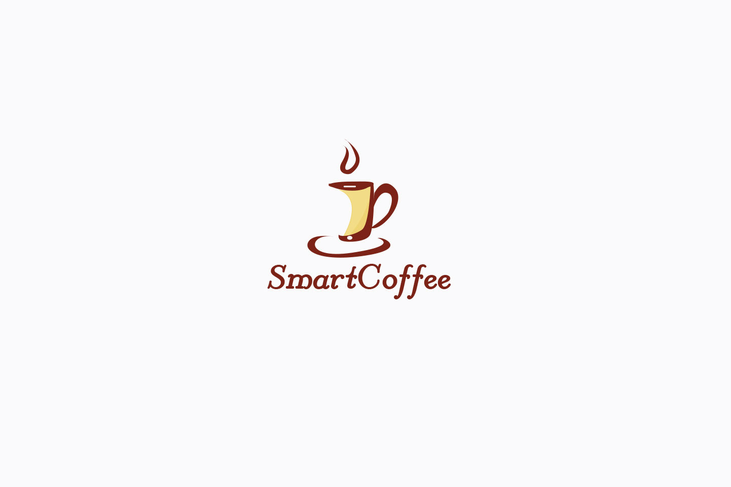 Smart Coffee, a Branding & Logo Template by legendshop | Creative Market