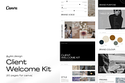 Client Welcome Kit Template | CANVA, a Presentation Template by Yikki.design