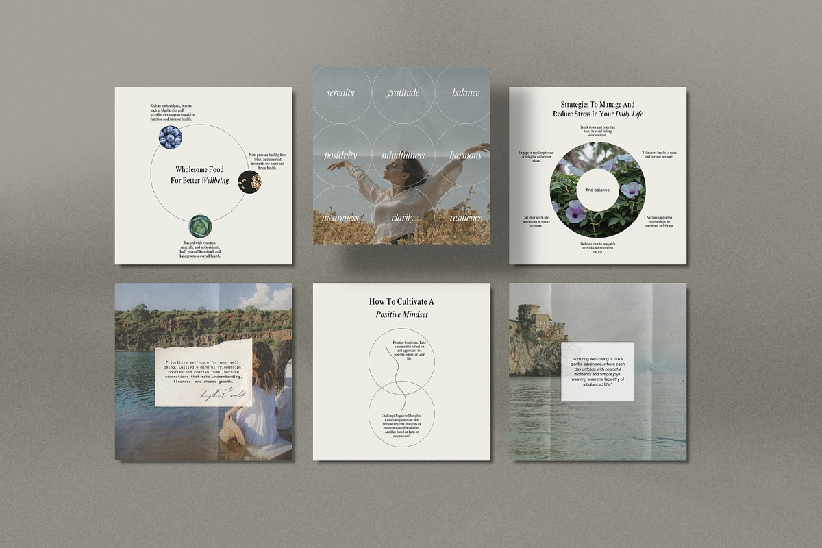 Health and Wellness Bundle Templates