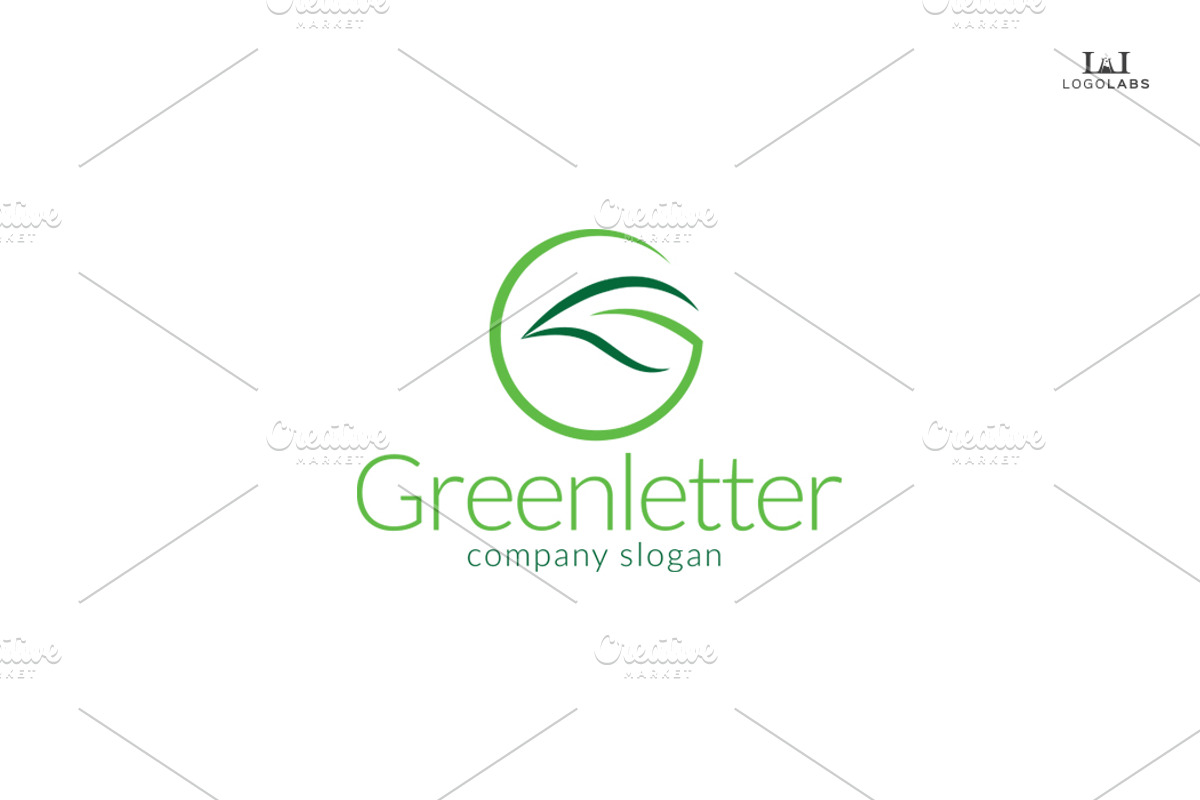 Green Letter Logo, a Branding & Logo Template by LogoLabs