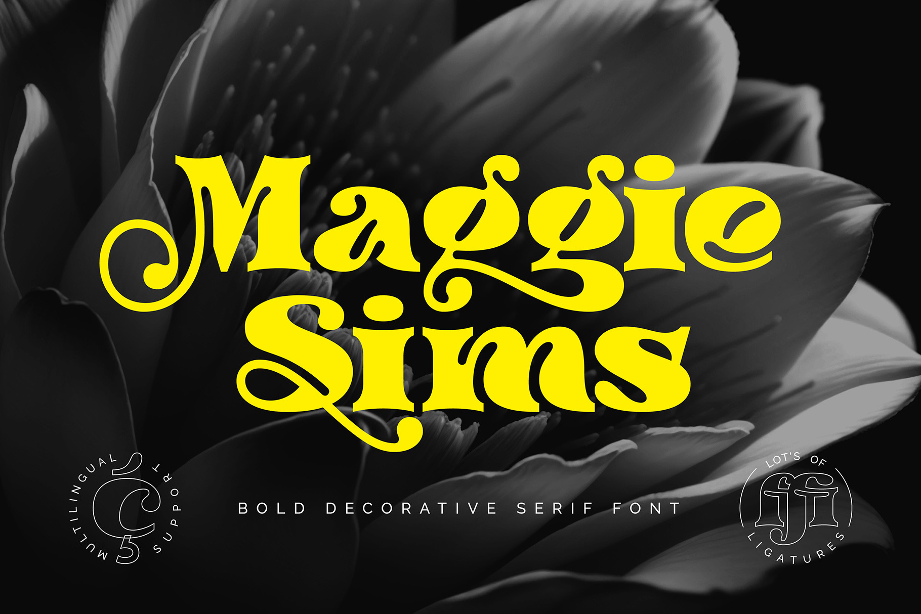 Maggie Sims - Bold Serif Font, a Serif Font by Gleb Guralnyk