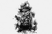 Ink Drawing Art Photoshop Action, an Action Add-On by Studio Retouch