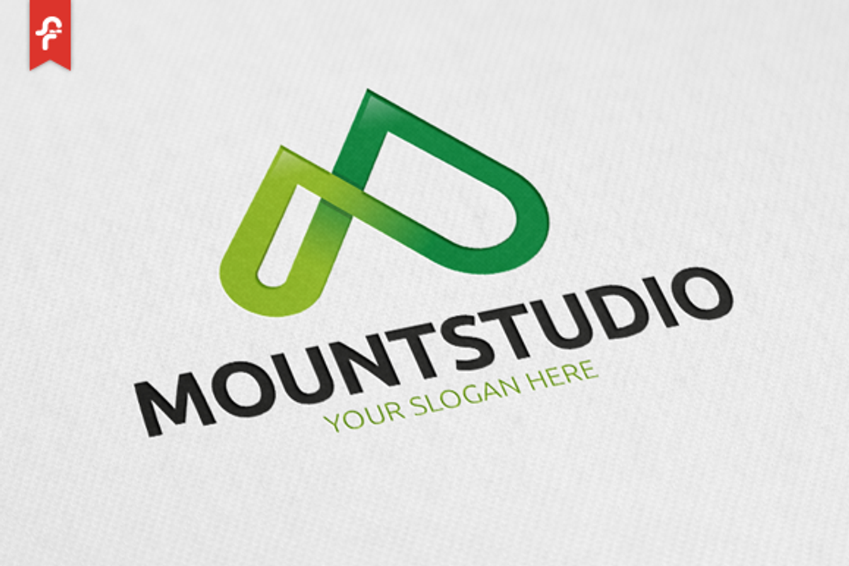 Mount Studio Logo, a Branding & Logo Template by ft.studio