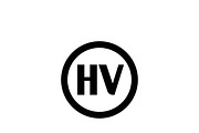 HV Logo design vector template, a Branding & Logo Template by xcoolee