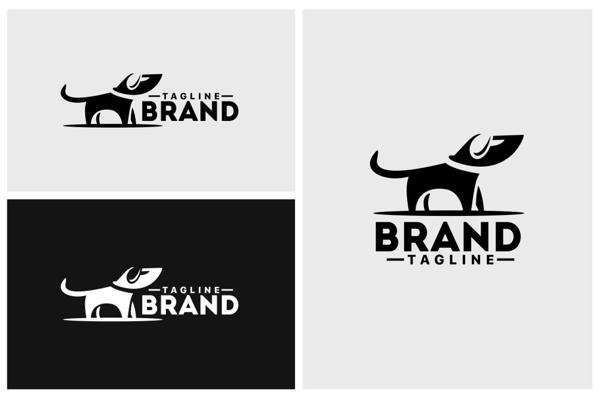 Cool Dog Logo, a Branding & Logo Template by Metrolinevision | Creative ...
