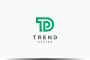 Letter TD Logo, a Branding & Logo Template by yopie
