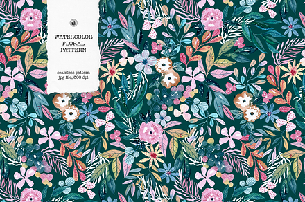 Gentle Patterns, a Pattern Graphic by Webvilla Studio