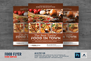 Food Offer Service Flyer | Flyer Templates ~ Creative Market