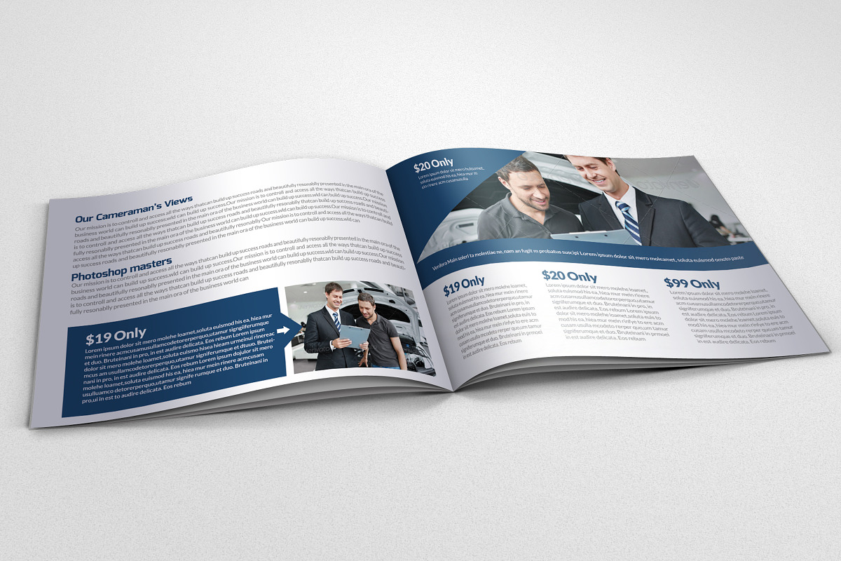 12 Pages Bi Fold Brochure Catalog, a Brochure Template by Business Flyers