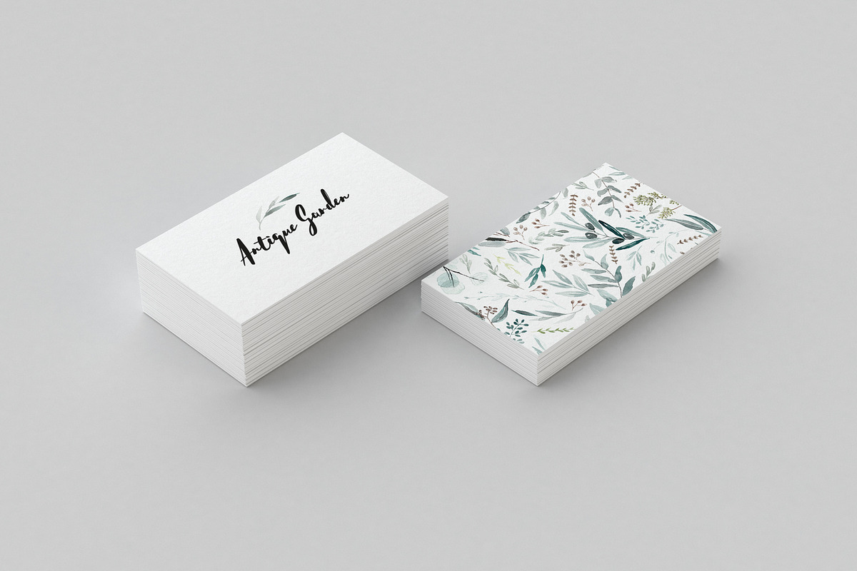 50 Simple Logos business cards, a Branding & Logo Template by Anis ...