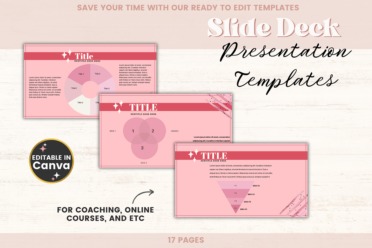 Masterclass Slide Deck Template