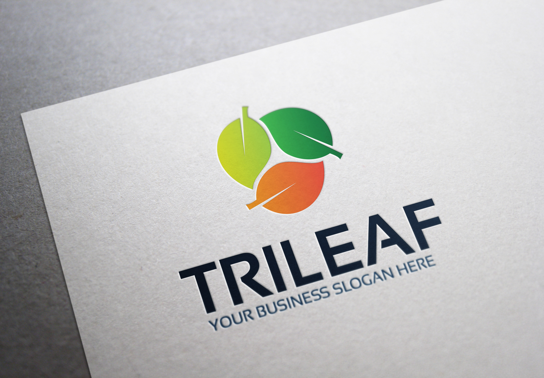 Tri Leaf Logo, a Branding & Logo Template by Fitra Noor