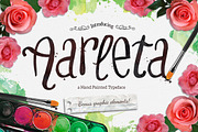 Aarleta Typeface, a Font by Aarley Kaiven