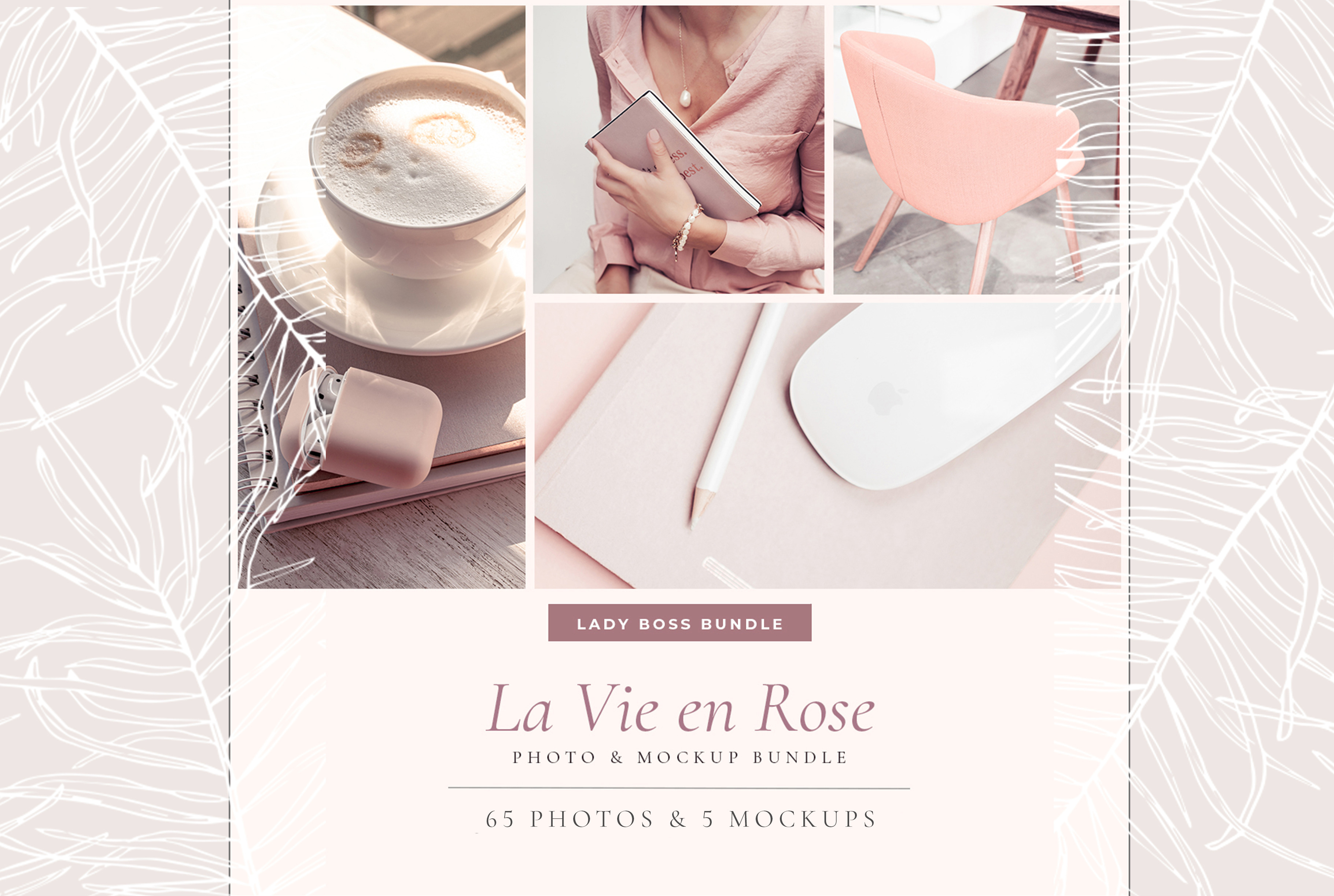 LADY BOSS. LA VIE EN ROSE. v10, a Social Media Template by OntheMoon