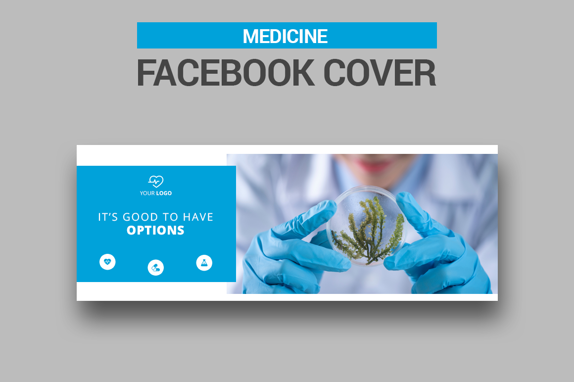 Medicine - Facebook Cover, a Social Media Template by Creatricks