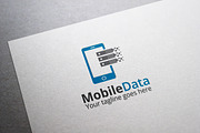 Mobile Data Logo, a Branding & Logo Template by XpertgraphicD