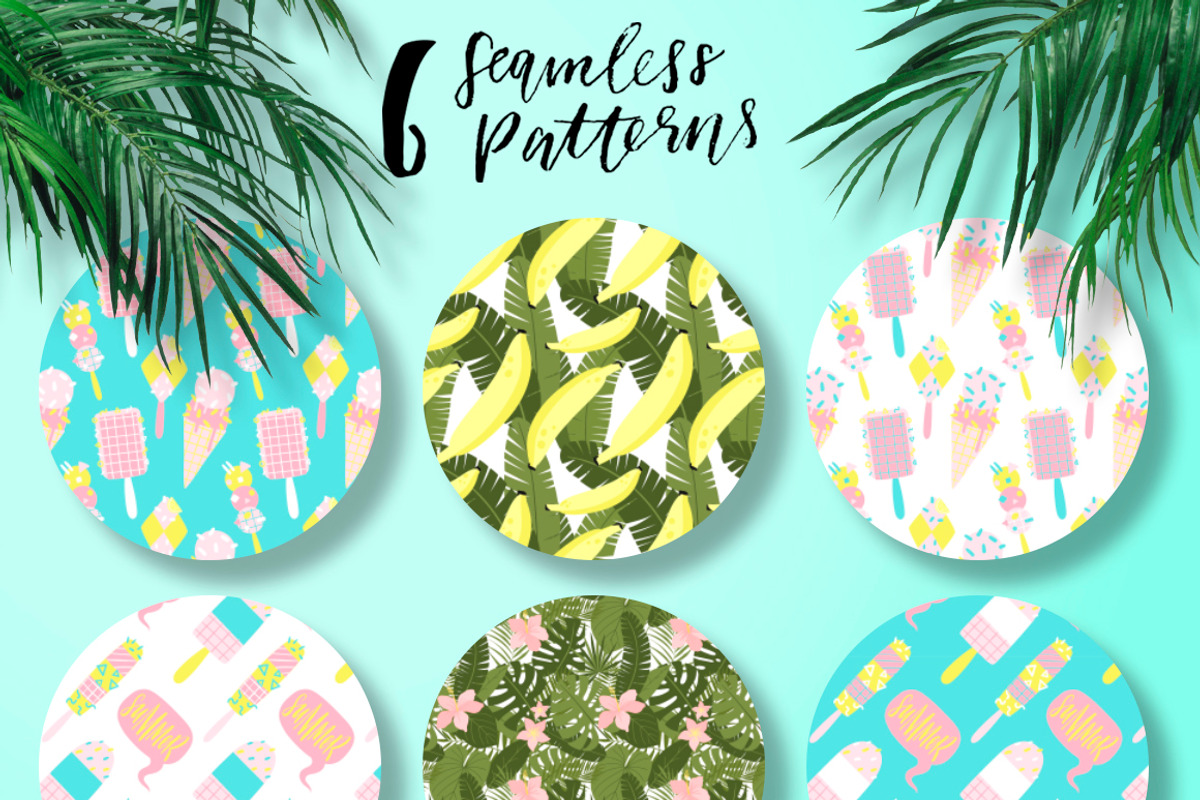 Tropical summer kit, a Decorative Illustration by Artnis