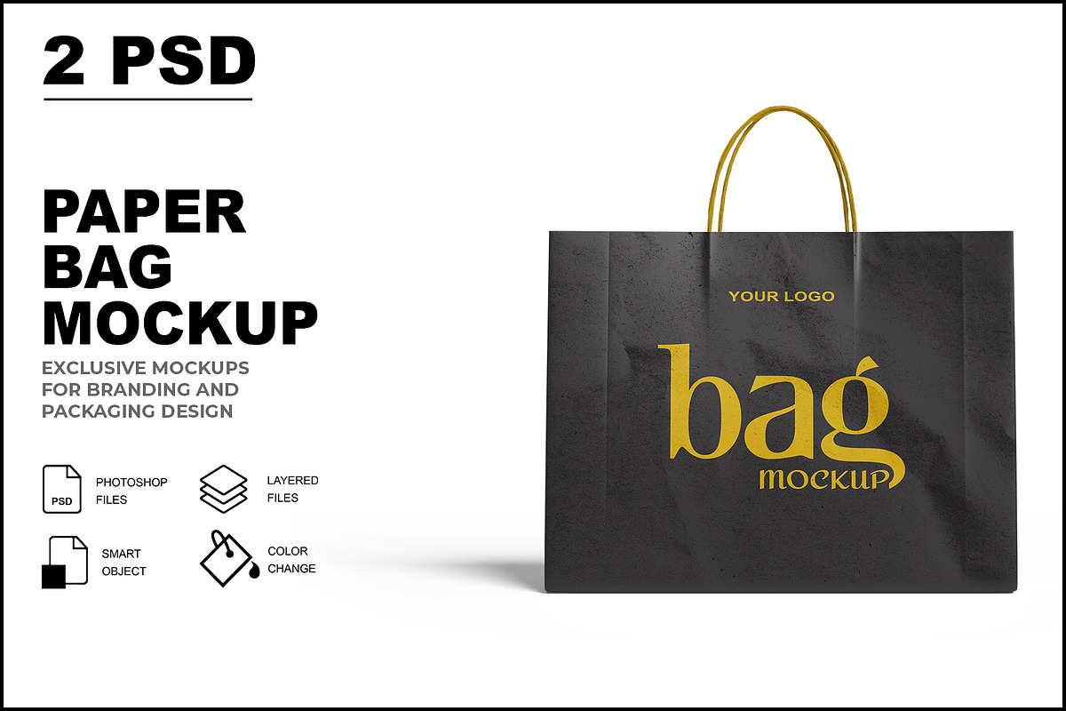 Paper Bag Mockup