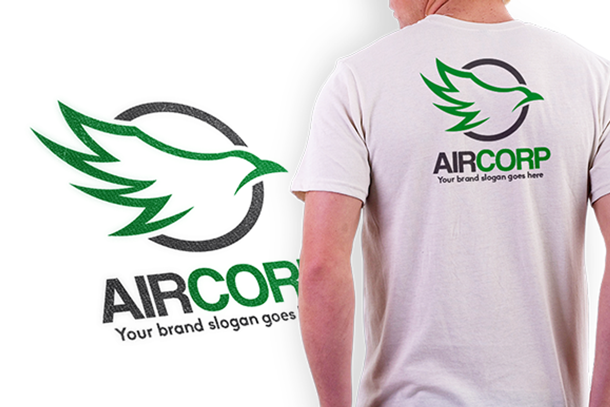 Air Company Logo, a Branding & Logo Template by WheelieMonkey