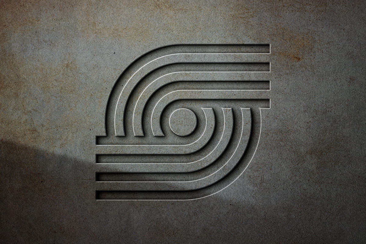 Debossed Stone Logo Mockup, a Mockup by Design Squad | Creative Market