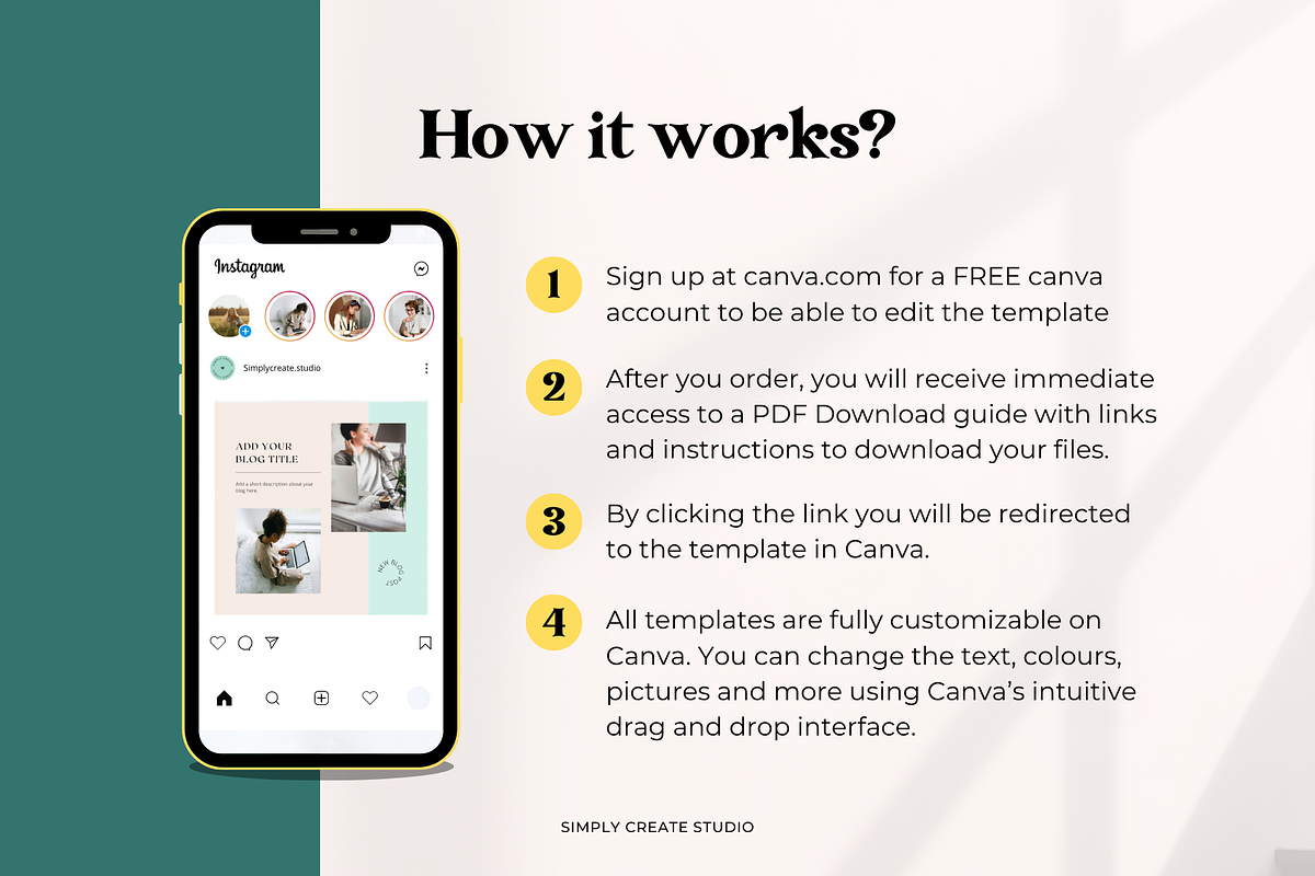 Virtual Assistant Instagram Template
