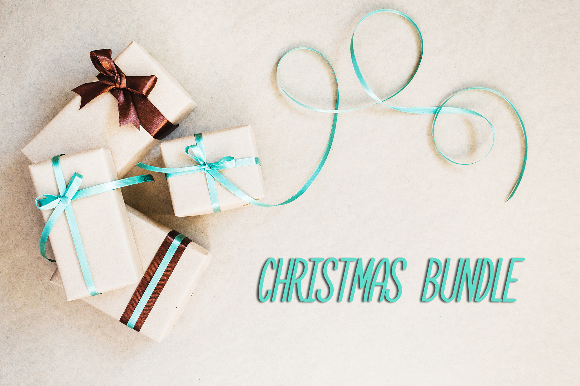 Christmas bundle featuring holiday, background, and christmas, a ...