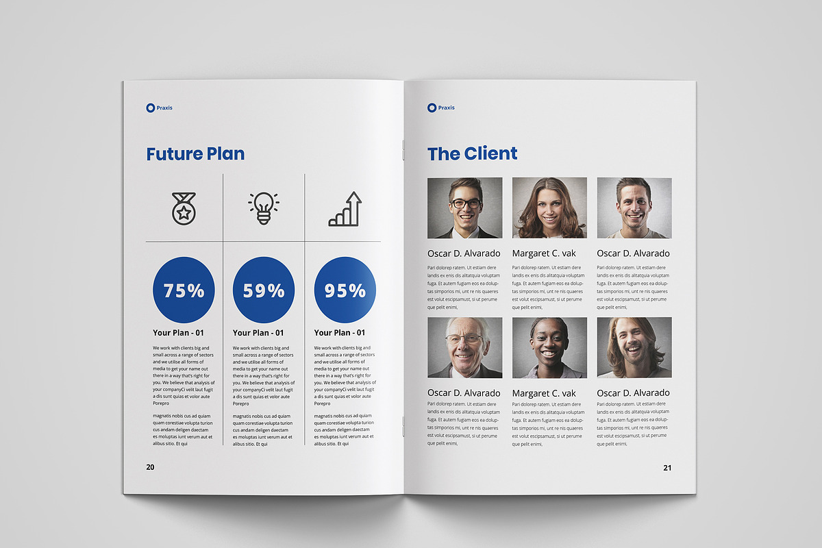 White Paper | MS Word & Indesign, a Brochure Template by azadcsstune ...