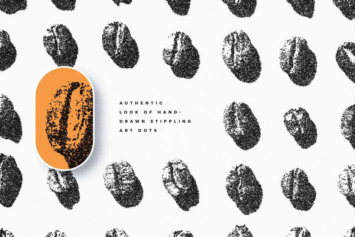 Stipple Dot Work Effects Pack, a Layer Style Add-On by Creative Veila