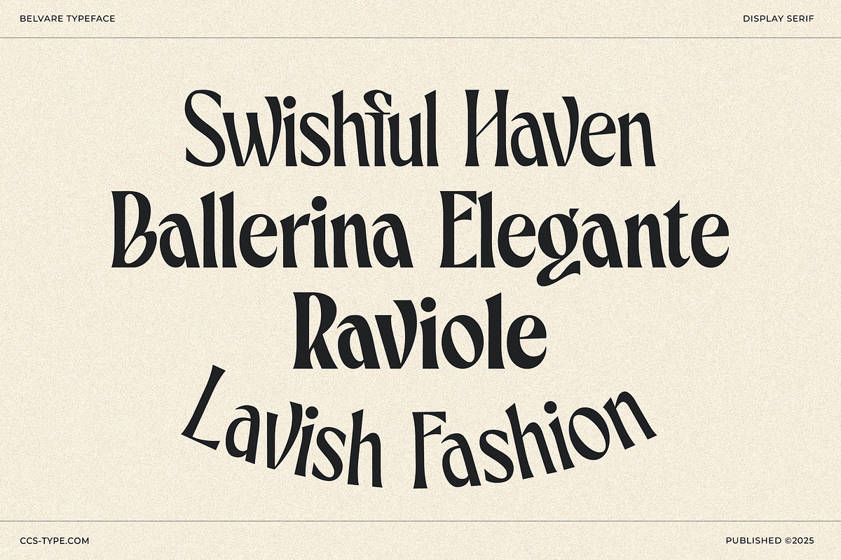 Belvare - Retro Aesthetic Serif, a Serif Font by Creative Corner