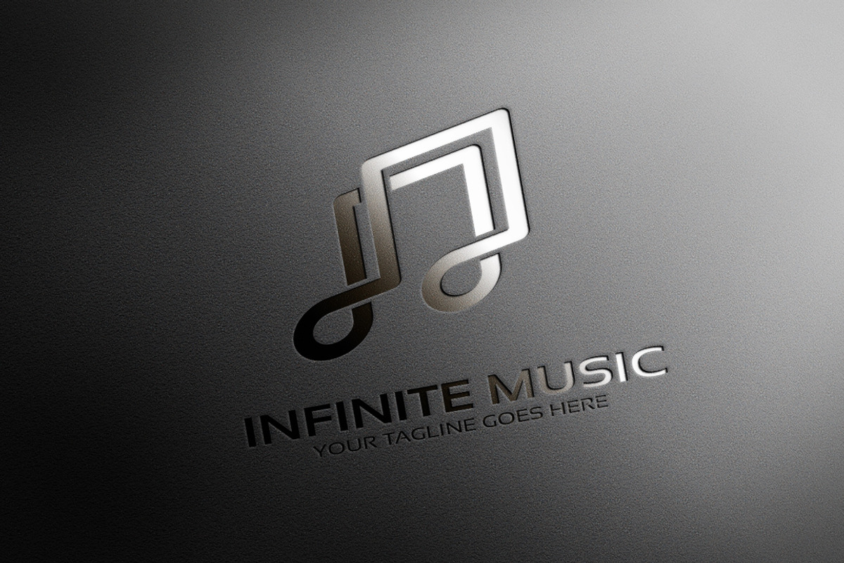 Infinite Music Logo, a Branding & Logo Template by CAIRON CREATIVESTUDIO