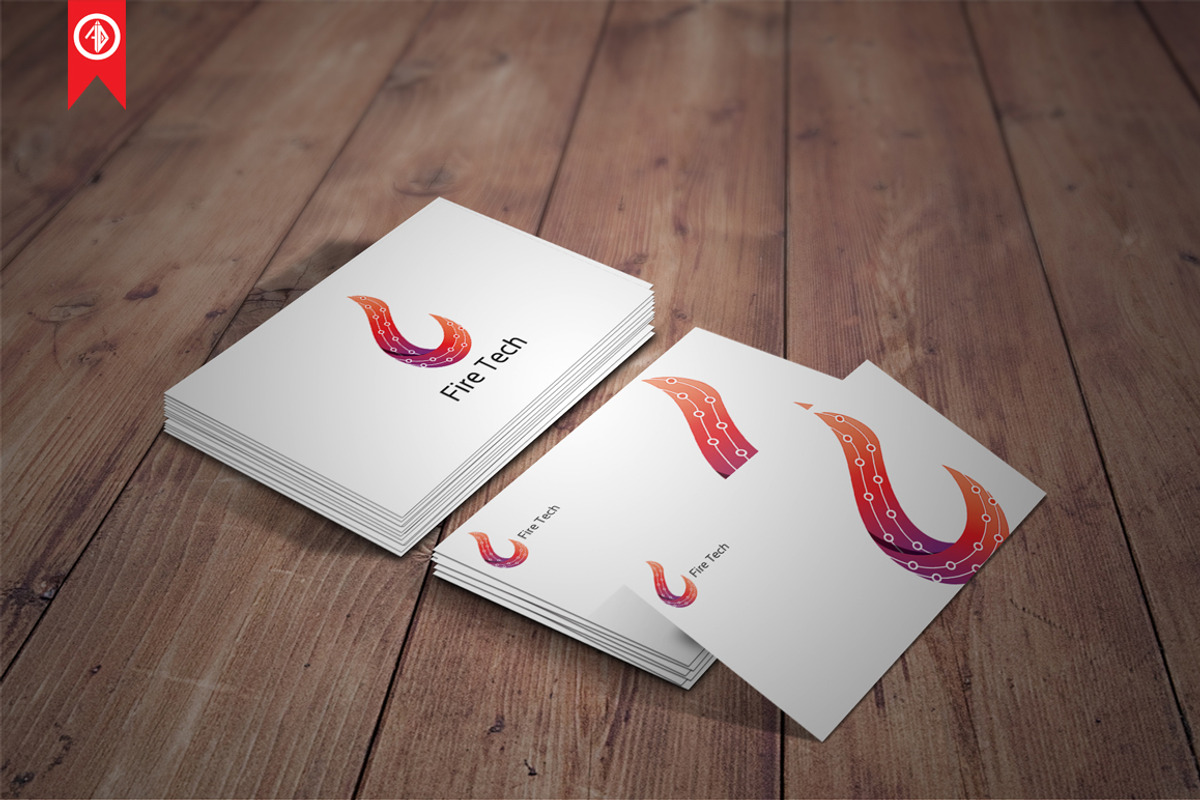 Fire Technology / Network - Logo, a Branding & Logo Template by Artha ...