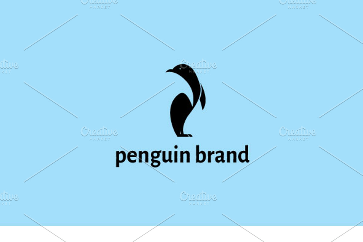 Penguin Brand Logo, a Branding & Logo Template by Mariyana