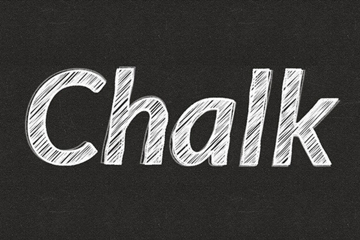 Chalk Text Effects, a Layer Style Add-On by Medialoot