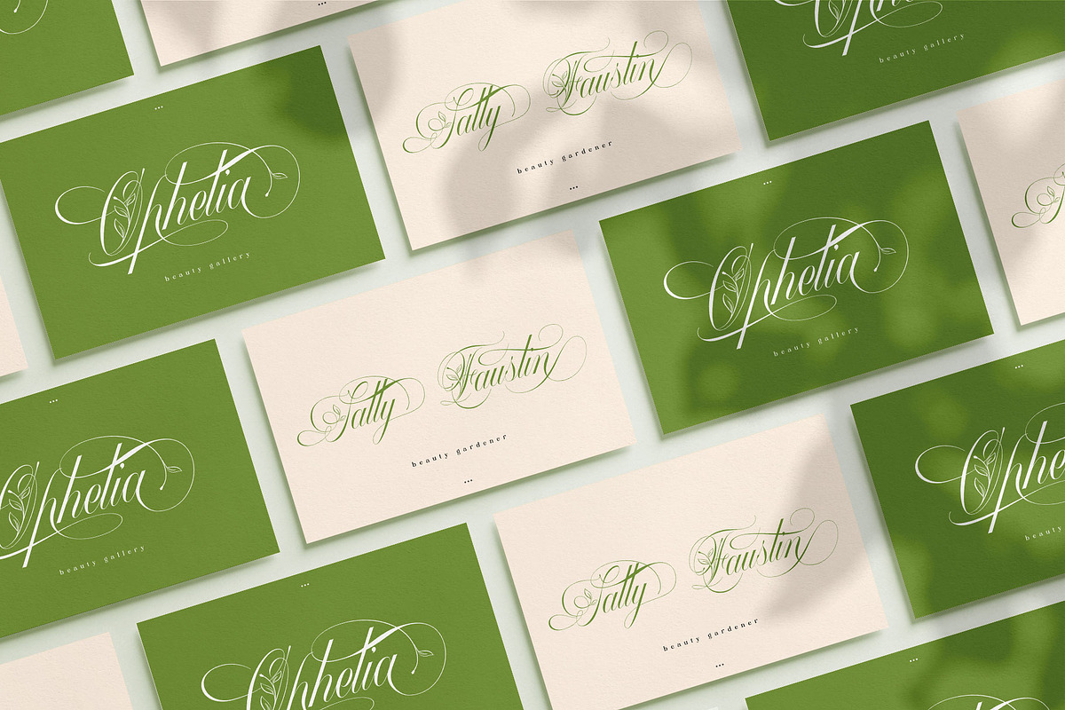 Mollani Nature Script, a Script Font by alit design