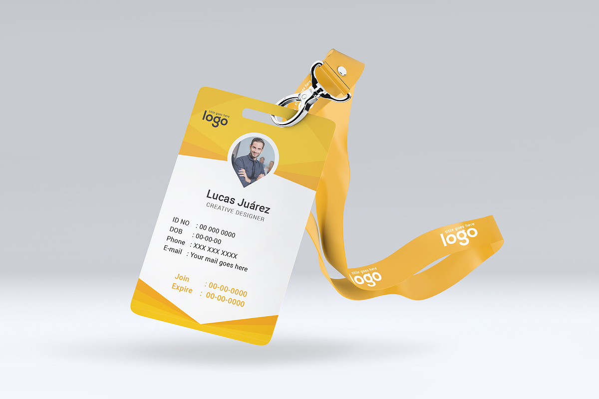 Official Id Card, a Stationery Template by ZAAS