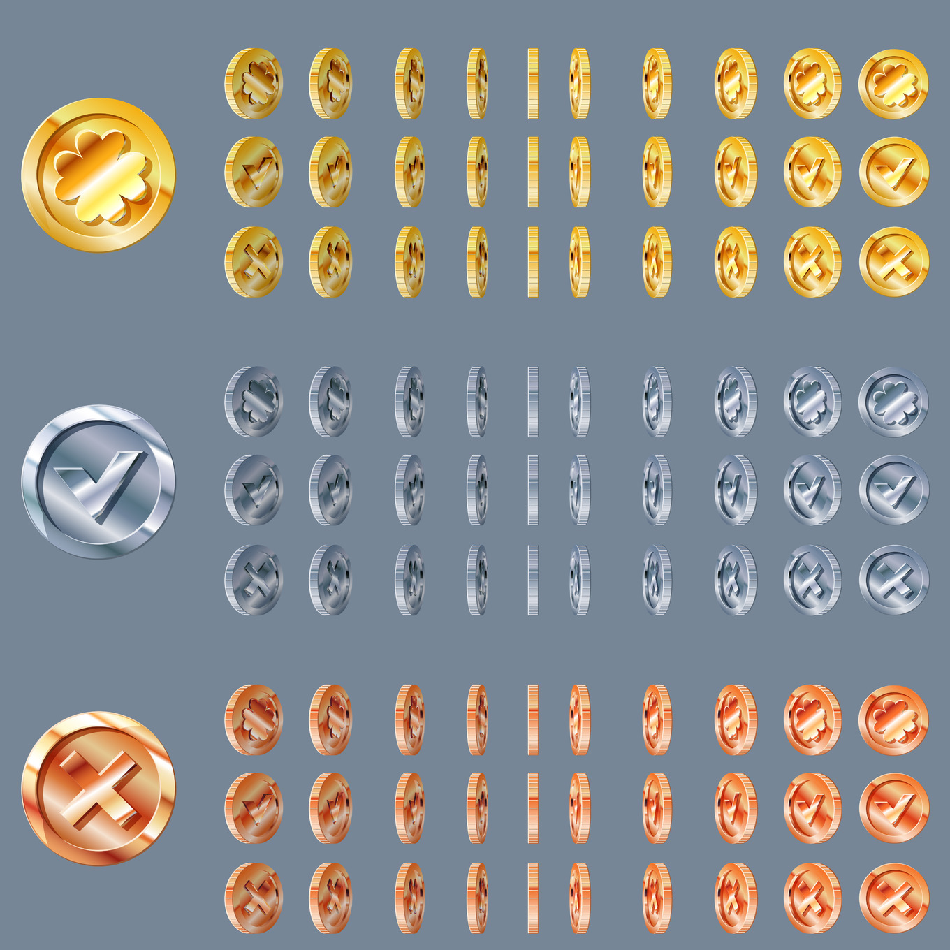 Cartoon Rotation animation, an Object Graphic by piter.goskov